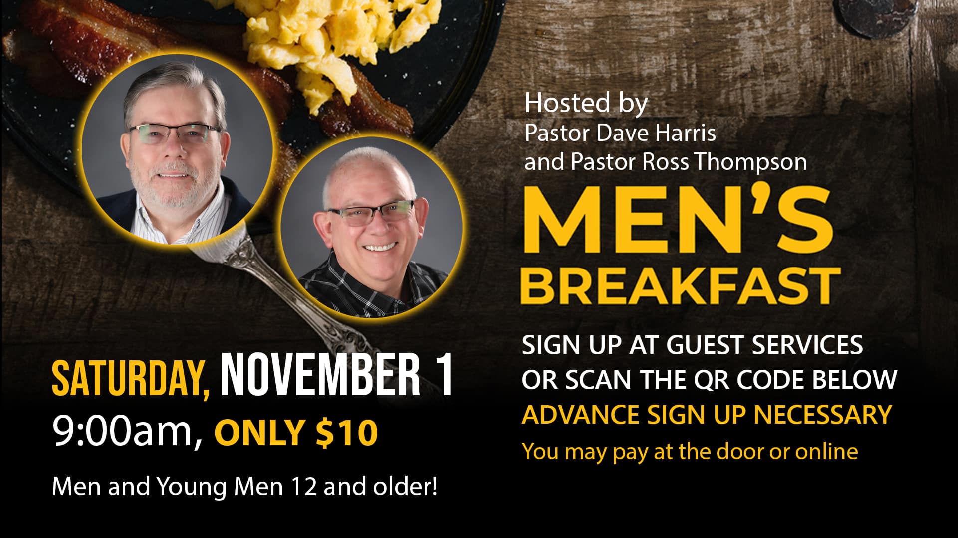 Men’s Breakfast - The Pointe Church of Antelope California